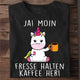 Ja! Moin Cute Einhorn - Shirt Unisex